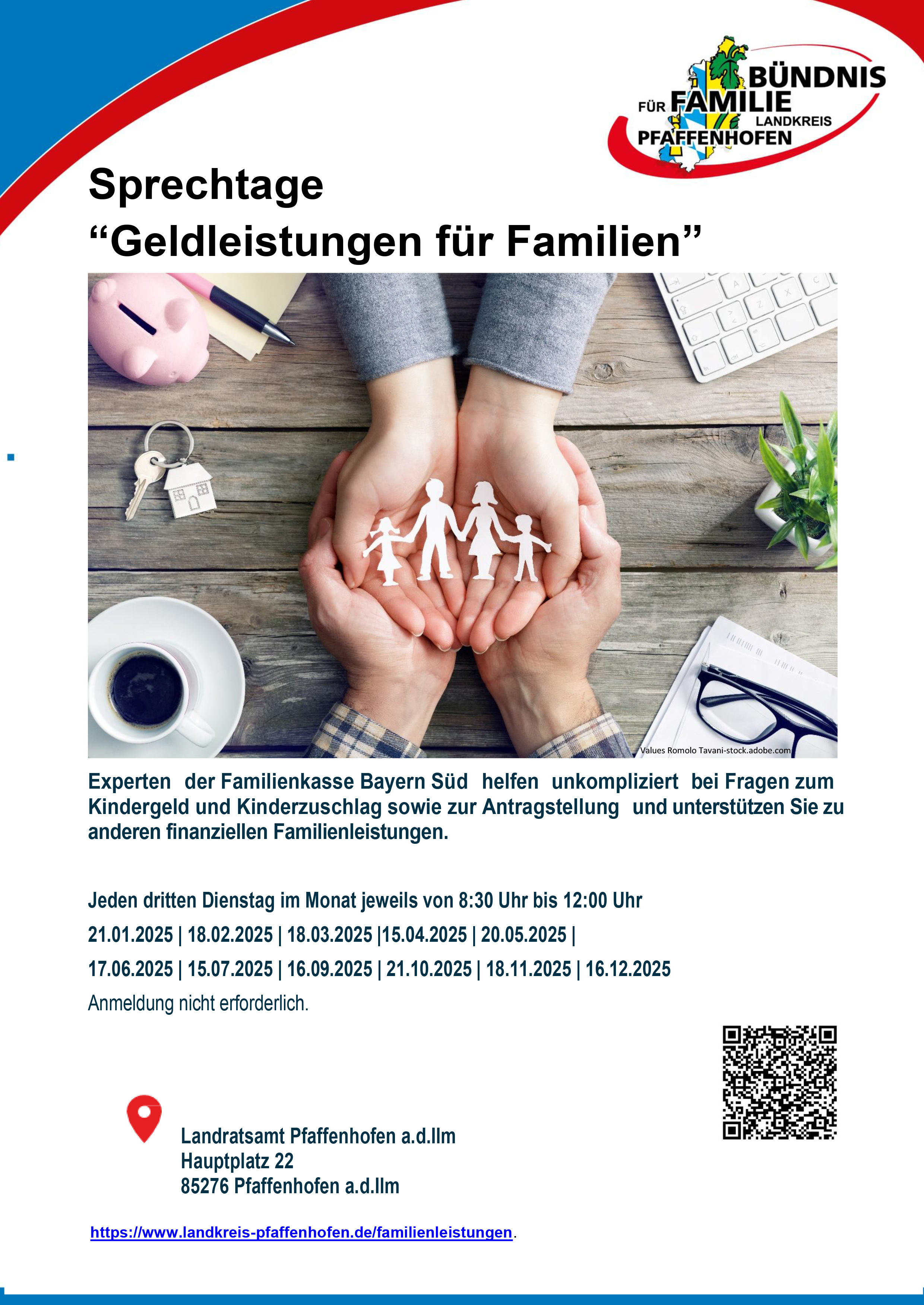 Finanzielle Leistungen für Familien | Landkreis Pfaffenhofen a.d.Ilm